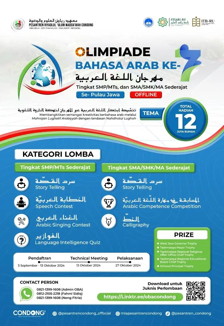 Pesantren Condong Kembali Hadirkan (OBA) Ke- 7 Tahun 2024